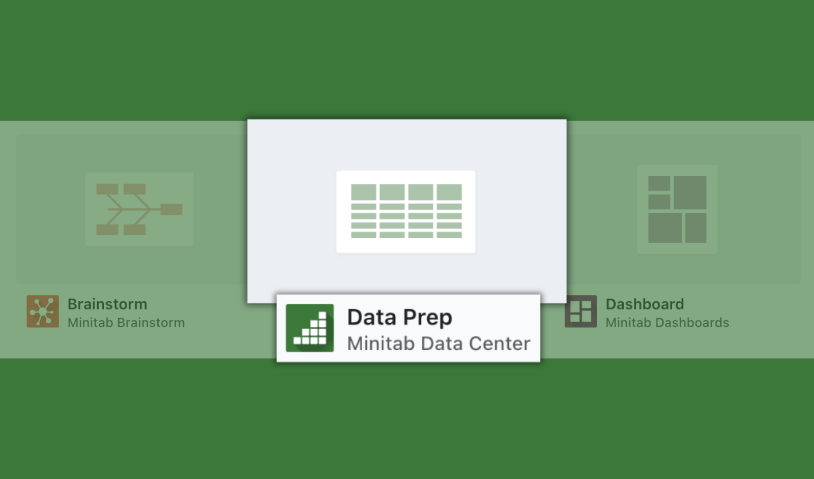 Minitab 솔루션 센터의 데이터 센터와 함께 간소화된 데이터 관리 Streamlined Data Management With